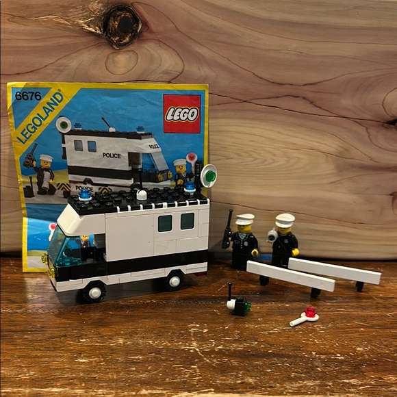 Lego | Toys | Retired Legoland Lego Set 6676 Mobile Command Unit | Poshmark
